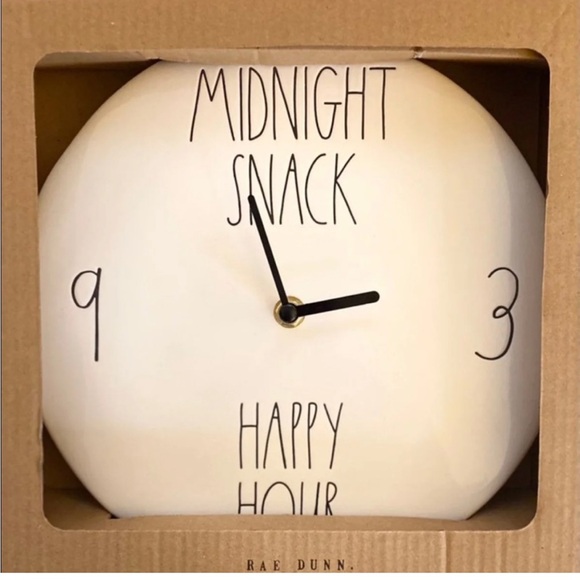 Rae Dunn | Wall Decor | Iso Rae Dunn Clock | Poshmark